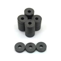 China Permanent Ferrite Round Ring Magnet for Wind Generators Super Strong and Long-Lasting for sale