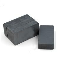 China Composite Ferrite Magnet Rectangular Suitable for Various Customer Requirements for sale