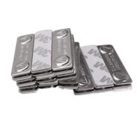 China Decoiling Processing Service Custom Blank Magnet Badge 3M Base with Stronger Magnetic for sale