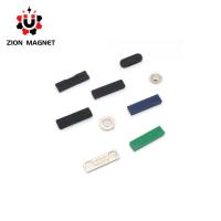 China Decoiling Processing Service Custom Blank Magnet Badge 3M Base with Stronger Magnetic for sale