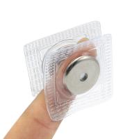 China Through Thickness Magnetization Sew-In Magnet Button with Punching Customized Service for sale