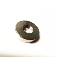 China High Pulling Force Countersunk Neodymium Disc Magnets N52 with Composite NdFeB Material for sale