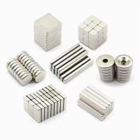 China Silver Coating Super Strong Magnetic Blocks for Permanent Construction Solutions for sale