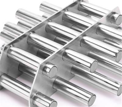 China Rod Baffles Magnetic Separator for 10000Gs Grate Hopper Stainless Steel Neodymium Magnet for sale