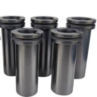 China Standard Size High Temperature Double Ring Graphite Crucible for Induterm Advantage4 for sale