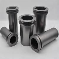 China Standard Size High Temperature Double Ring Graphite Crucible for Induterm Advantage4 for sale