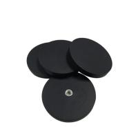 China External Thread Rubber Coated Magnet for Mounting High Temperature LED Light Spotlights for sale
