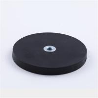 China External Thread Rubber Coated Magnet for Mounting High Temperature LED Light Spotlights for sale