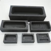 China Customizable Bottom Diameter Carbon Graphite Crucibles for Foundry in Square Shape for sale