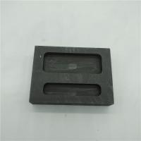 China Customizable Bottom Diameter Carbon Graphite Crucibles for Foundry in Square Shape for sale