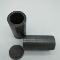 China Customizable Bottom Diameter Carbon Graphite Crucibles for Foundry in Square Shape for sale