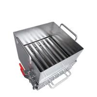 China Self-Cleaning Pipeline Grid Magnet Filter with Industrial Magnet Composite Technology for sale