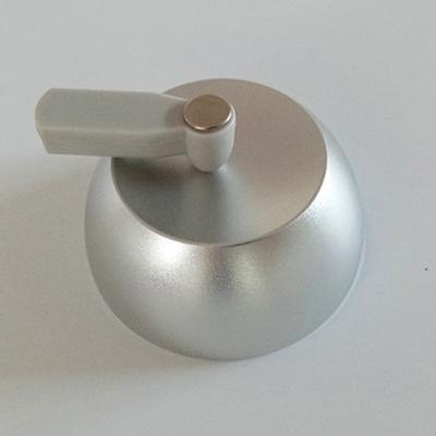 China EAS Security Tag Detacher Clothing Alarm Tag Remover Anti Theft Magnet in Bright Silver for sale