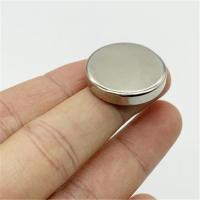 China Permanent Disc Neodymium Magnet with 80 Degree Max Working Temperature 15 Years Experience for sale