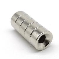 China Powerful n35 n42 n52 permanent neodymium magnet disc countersunk for wind generators for sale