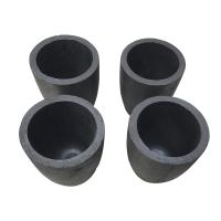 China High Temperature Silicon Carbide Graphite Crucible with Fine Structure 1kg Capacity for sale