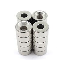 China NdFeB Magnet Block Countersunk Magnet with Through Thickness Magnetization Directly for sale