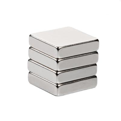 China Neodymium Iron Boron Permanent Magnet Square Magnet Rectangular Pot Channel Neodymium Magnet for sale