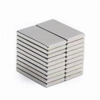 China Rectangular Strong Magnet Square Thin Neodymium Magnet for Customized for sale