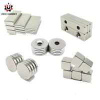 China Acceptable Customized Square N52 Ndfeb Magnet Bar with ISO9001 2008 Certification for sale