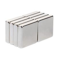 China Customized Acceptable Large rectangular magnet block with super strong magnetic force for sale