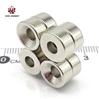 China Customizable Magnetization Direction Super Strong Round Countersunk Neodymium Magnets for sale