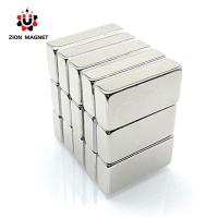 China Acceptable Customized Industrial Magnet for Square Rectangular Neodymium Magnets for sale