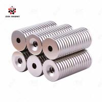China Professional Provides Good Permanent Round Countersunk Ring Magnets for Industrial for sale