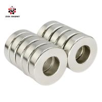 China Professional Provides Good Permanent Round Countersunk Ring Magnets for Industrial for sale