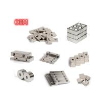 China Sensors Customized Permanent Countersunk Neodymium Magnet Rectangular with Hole for sale