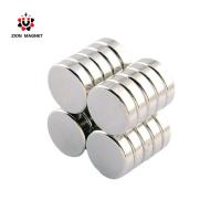 China Professional Custom Composite NdFeB Magnet Disc with Zinc Coating for sale