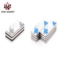 China Competitive 3m Adhesive Rectangular Magnets for Your Magnetization Direction Needs for sale