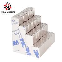 China Competitive 3m Adhesive Rectangular Magnets for Your Magnetization Direction Needs for sale