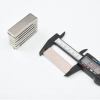 China Small Rectangular Neodymium Magnets with Through-Thickness Magnetization Direction for sale