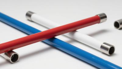Cina Tubo di acciaio rivestito di plastica galvanizzata 0,5 mm - 80 mm per l'arredamento domestico in vendita