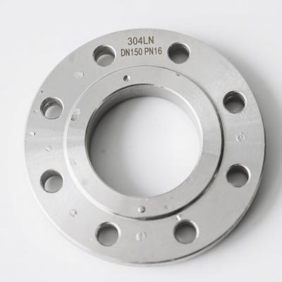 Cina Flange piatta di acciaio inossidabile rotondo, SS304 SS316 Flange in vendita