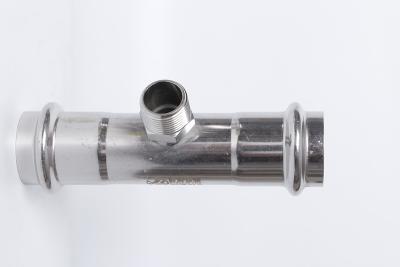 Cina Raccordo per tubi idraulici in acciaio inox 304 316L per tubi acqua, riscaldamento a pavimento, gas, raccordi a pressare in vendita