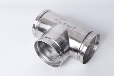 China 304 304L 316 316L Stainless Steel Grooved Couplings And Fittings For Heating Piping for sale