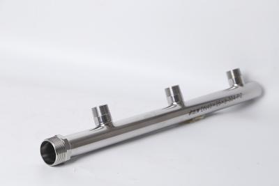 China Welded Custom Stainless Steel Manifolds Pipe for Drinking Water DN40x25x3 for sale