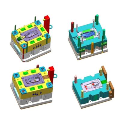 China Tolerance 0.001mm Plastic Injection Moulds Scanner Front Overmold Mold for sale