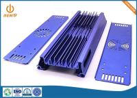 China Anodized Custom Aluminum Extrusion Profile 6063-T5 for Aquarium LED Lighting Heat Sink for sale