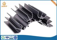 China Anodized Custom Aluminum Extrusion Profile 6063-T5 for Aquarium LED Lighting Heat Sink for sale