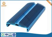 China Anodized Custom Aluminum Extrusion Profile 6063-T5 for Aquarium LED Lighting Heat Sink for sale