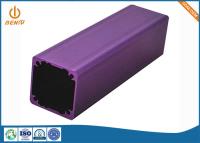 China Cylindrical Round Extruded Aluminum Enclosure Electrical Control Box 25um Anodizing for sale