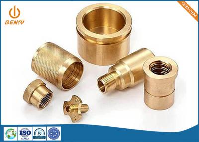 China Brass Connector CNC Precision Turning Components Walking Cane Parts for sale