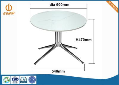China OEM Aluminum ADC12 Office Furniture Spare Parts Metal Coffee Tables for sale