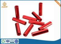 China High Precision Red Copper CNC Turning Parts Chrome Plating Surface 0.005mm Tolerance for sale