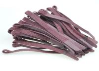 China Custom Printed Hook and Loop Cable Ties 10x110mm 100% Nylon Reusable Cable Straps for sale