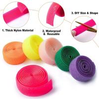 China SGS Hook and Loop Fastening Tape 25m Roll Nylon Sew On Self Adhesive for Garment for sale