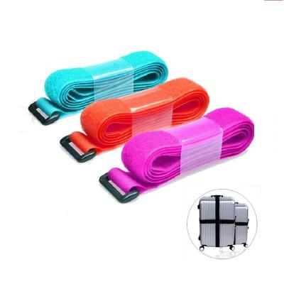 China Colorful Nylon Fastener Strap for Luggage and Cable Management Adjustable Nylon Hook and Loop Strap for sale